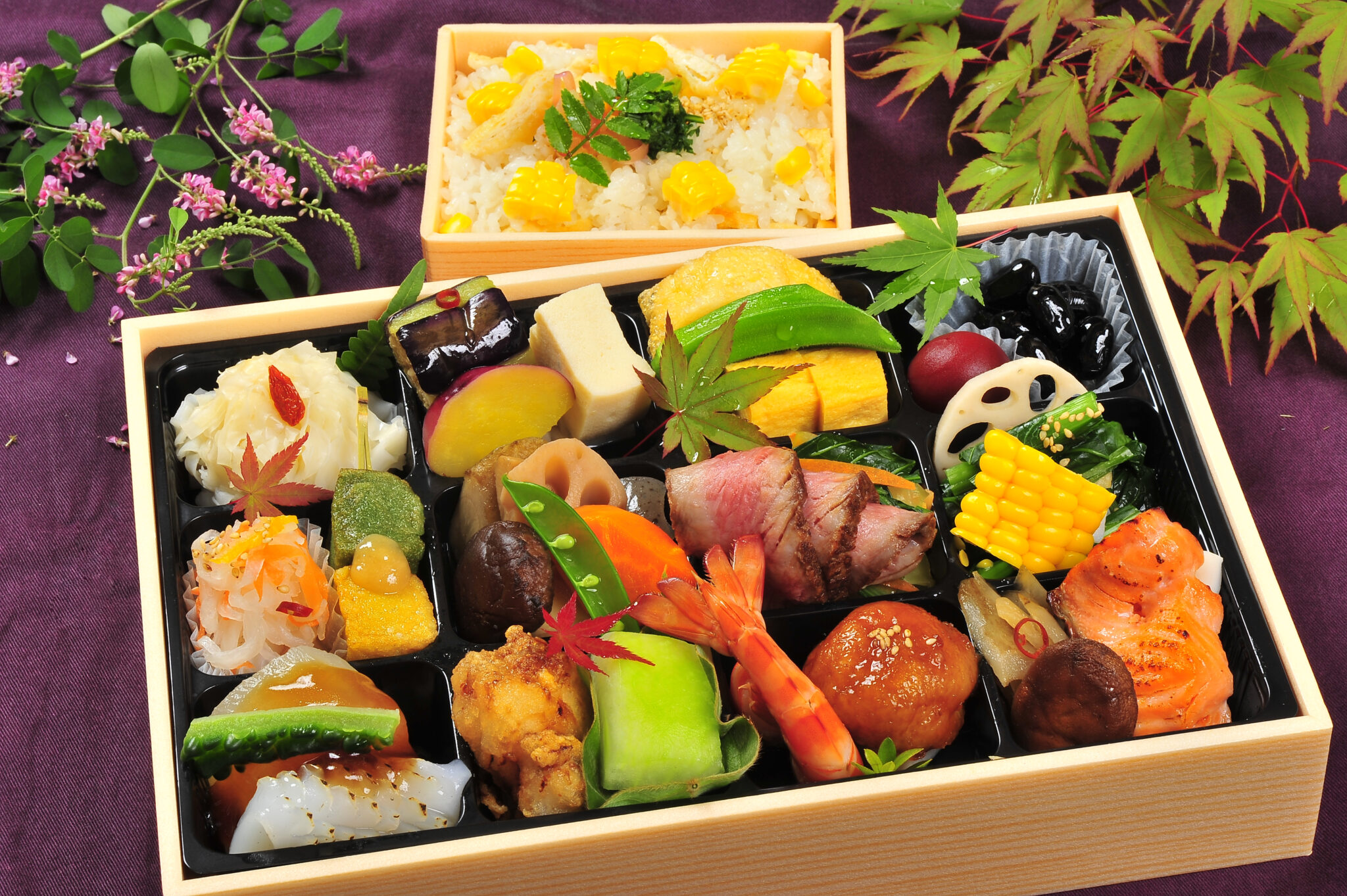 6月・7月・8月限定 夏いろ【natsuiro】おひとり様盛 オードブル 季節ご飯付き（とうもろこし炊込ご飯） - 【公式】春夏秋冬siki ...
